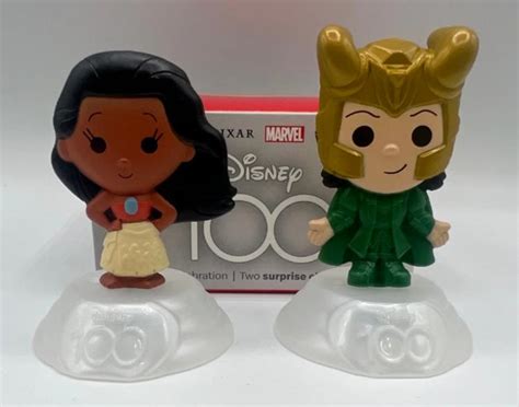 Loki And Moana ~ 2023 Mcdonalds Disney 100th Anniversary 2 Collectibles