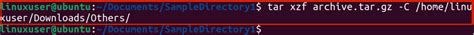 How To Extract Unzip Tar Gz Files From Linux Ubuntu Commands LinuxWays