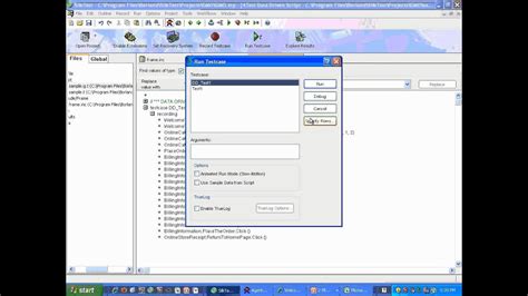 How To Silktest Data Driven Example Youtube