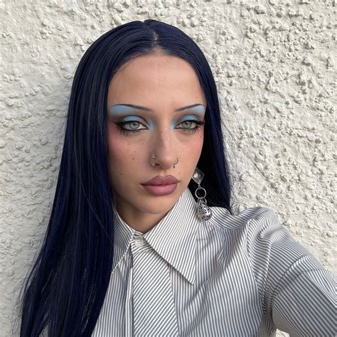 15 Smoky Blue Hair Color Looks To Try Mockup Hunt