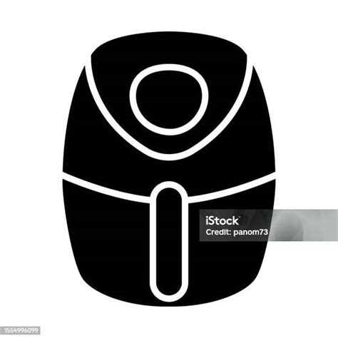 그래픽 디자인 로고 웹 사이트 소셜 미디어 모바일 앱 ui 일러스트레이션을 위한 조리 공기 프라이퍼 어플라이언스 아이콘 벡터