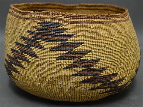 Yurok Karuk Indian Basket