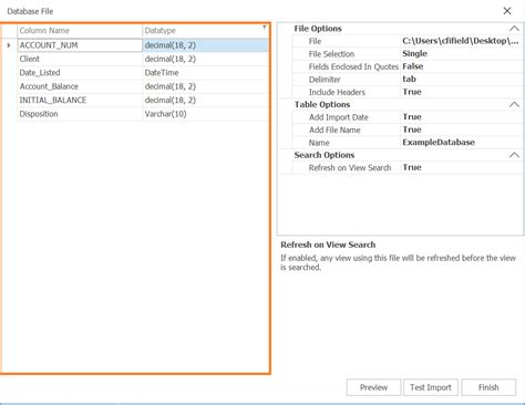 database files bridgeworks help center