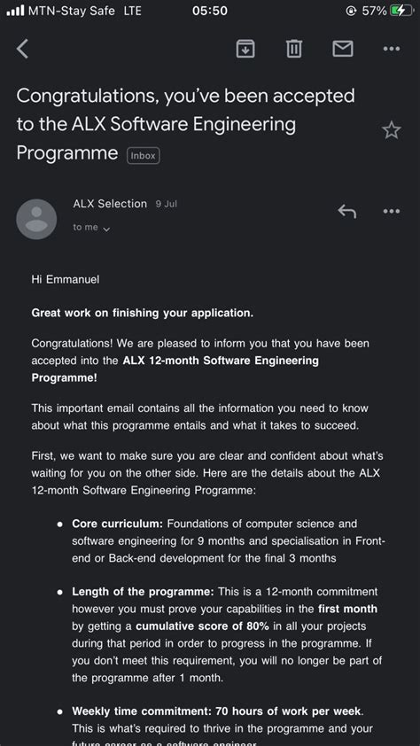 Emmanuel Akinloose On Linkedin Alxaccepted
