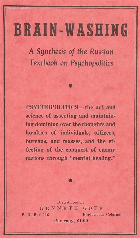 A Brief Weird History Of Brainwashing Mit Technology Review