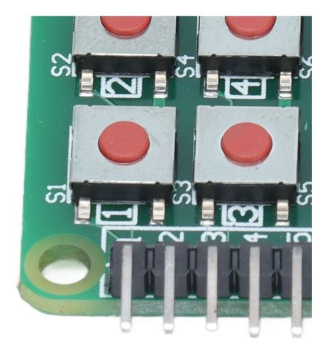 módulo de teclado de botones teclado 2x4 matrix 8 push micro cuotas sin interés
