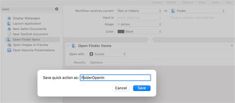Macosのフォルダの開く方法にautomatorで Open With を追加できました Developersio