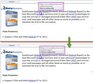 2 Methods To Batch Change Multiple Hyperlinks Addresses In Your Outlook Email
