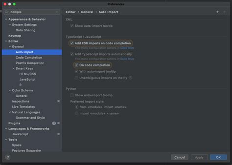 Disable Code Completion For Shell Files Ides Support Intellij