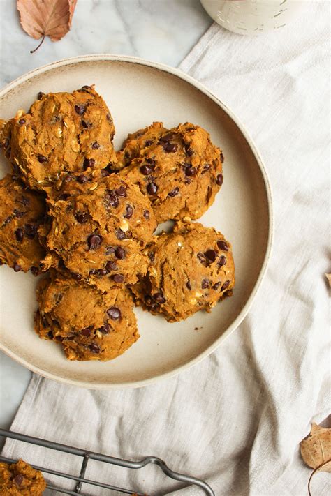 Plant Based Pumpkin Bread Cookies