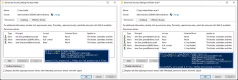 acl on windows ntfs and smb access control lists on dell emc