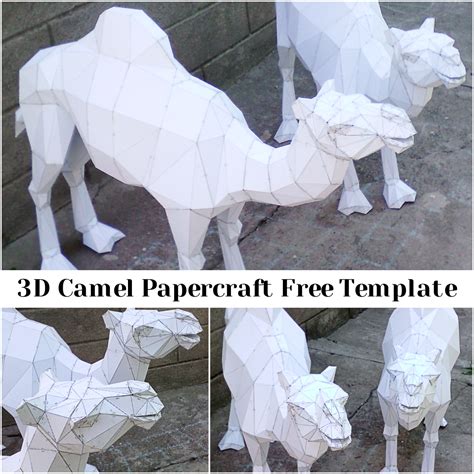 Free 3d Paper Craft Templates Templates Printable