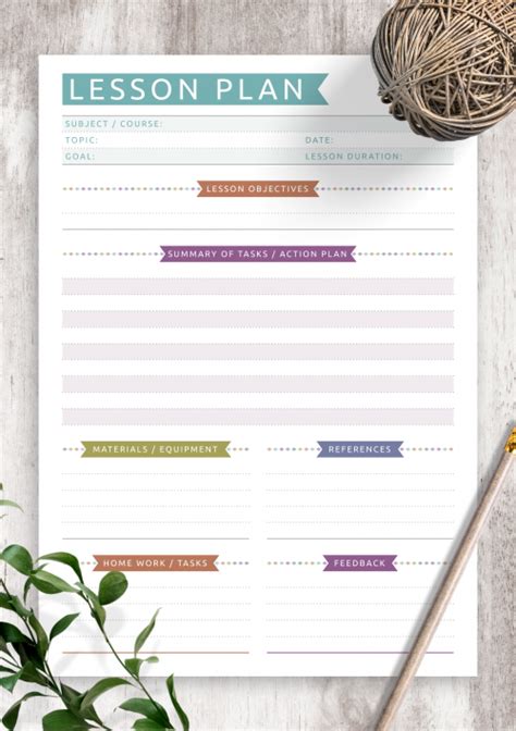 Quarter Plan Template Strategic And Customizable Pdf Layout