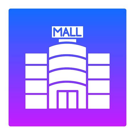 Premium Vector Mall Icon