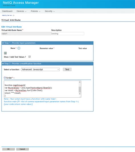 Nam User Attribute Retrieval From Rest Endpoint And Transformation Into