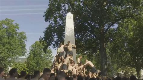 Naval Academy Complete 2026 Herndon Monument Climb