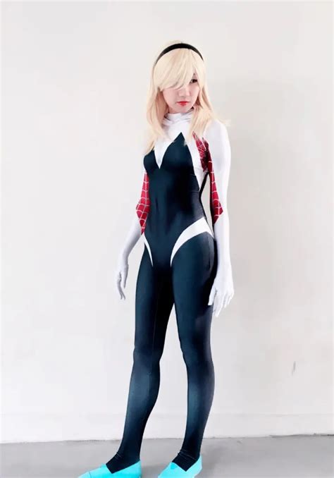 Spider Man Gwen Spider Party Invitation Birthday Party Into The Spider Hot Sex Picture
