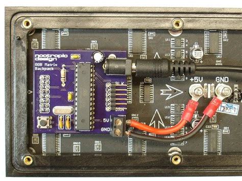 Driving X RGB Led Matrices With Nano LEDs And Multiplexing Arduino Forum