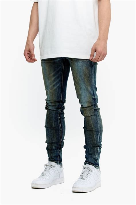 Mr Flex Md Blue Vt Washed Skinny Jeans Valabasas