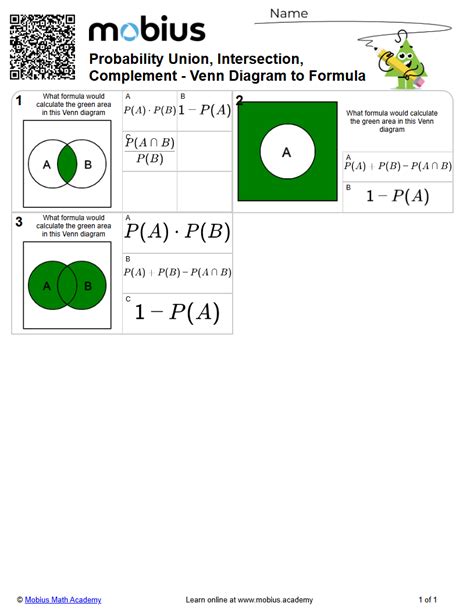 Level 1 Statistics Grades 8 10 Math Worksheets Mobius Math Academy