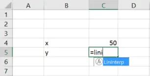 Linear Interpolation Vba Function In Excel Engineerexcel
