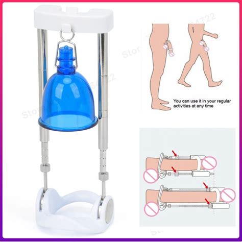 Male Penis Extender Enlargement Hanger Belt Set Masturbator Penile