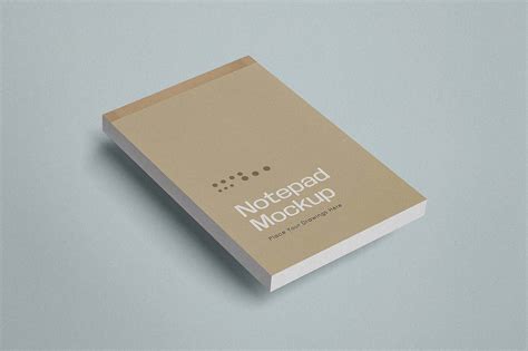 Realistic Notepad Mockup Vol On Behance