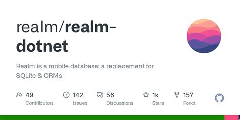 github realm realm dotnet realm is a mobile database a replacement