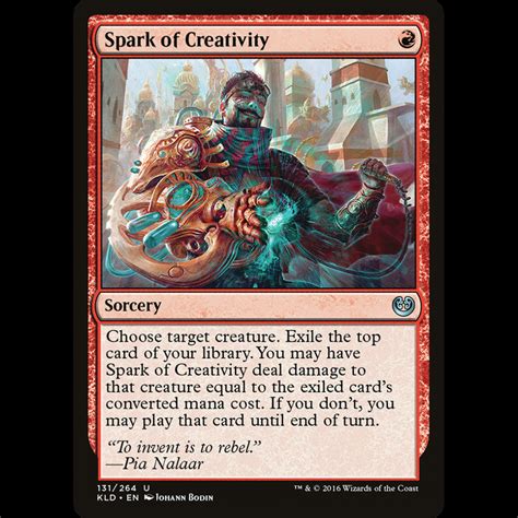 Mtg Spark Of Creativity Kaladesh Kld 131 Madtoyz