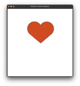 Draw A Heart Using Python Turtle With Source Code CodeWithCurious