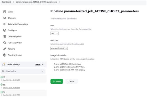 Parameterization In Jenkins Job KTEXPERTS