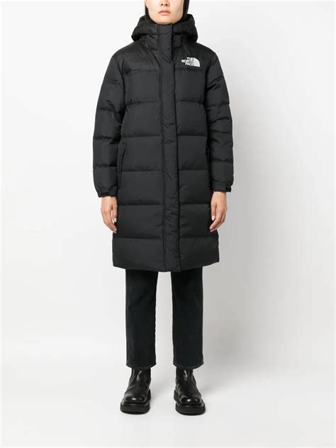 The North Face Nuptse Hooded Puffer Coat Black Farfetch Cy