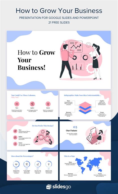 How To Grow Your Business Google Slides And PPT Template Powerpoint Presentation Design