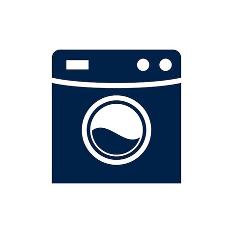 Premium Vector Washing Machine Icon Vector Electric Appliances Symbol