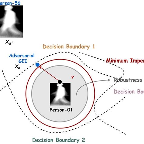 Pictorial Representation Of Gait Recognition Model Decision Boundaries