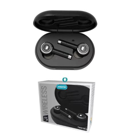 Fone De Ouvido Wireless Kimaster Preto Tws