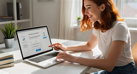 Woman Setting Up Two Factor Authentication Stock Illustration Illustration Of Conversation