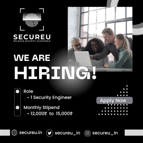 cybersecurity security internship opportunity secureu 29 comments