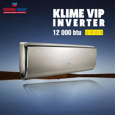 Klime Vip Inverter 12 000 Btu Thermal Group