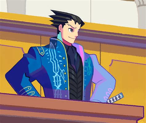 Phoenix Wright And Vergil Ace Attorney And 4 More Drawn By Denaseey