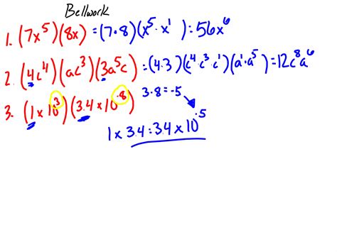 Multiplying And Powers Of Exponents PPT