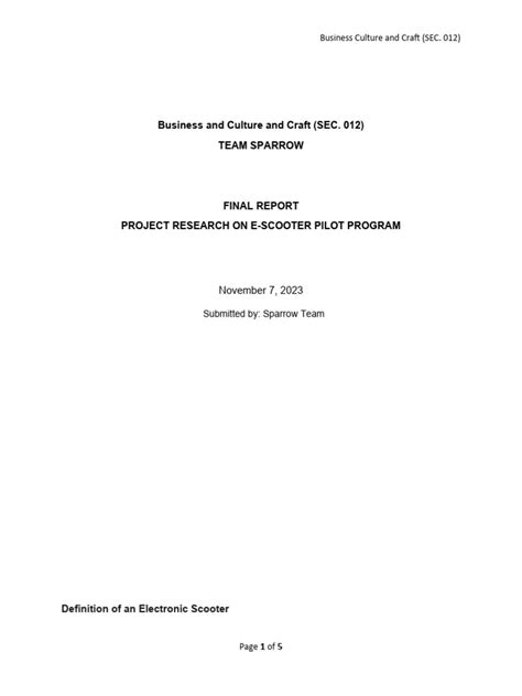 final report 1 1 pdf vehicles sustainable transport