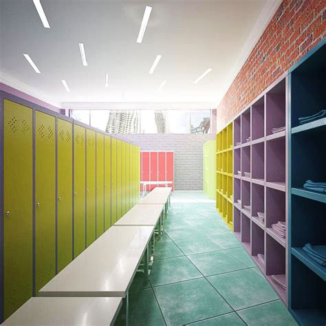 Locker Room 3d Models Download Free3d
