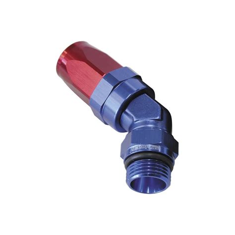 Aeroflow Af844 10 10x Taper Swivel 45 Deg Hose End 10an Orb 10an