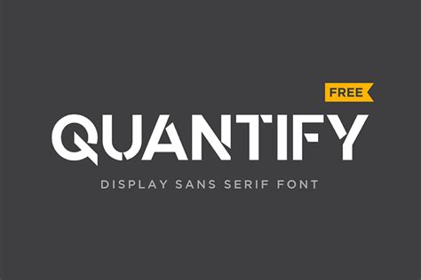 Quantify V3 Font Free Download