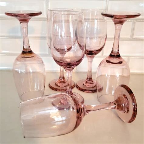 Colored Glass Stemware Etsy