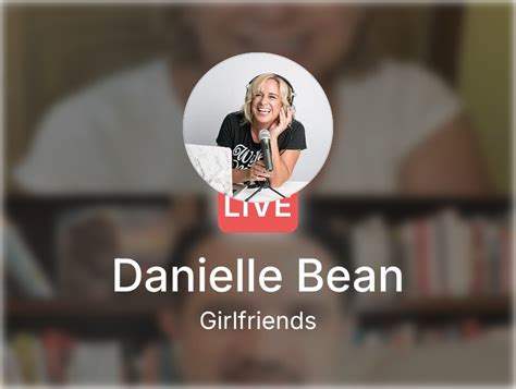 Live Now Danielle Bean On Substack