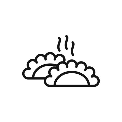 Dumplings Icon Set 48313540 Vector Art At Vecteezy