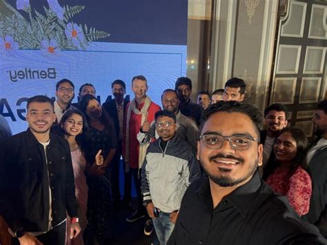 Vaibhav Shelke On Linkedin Bentleysystems Annualevent Galanight