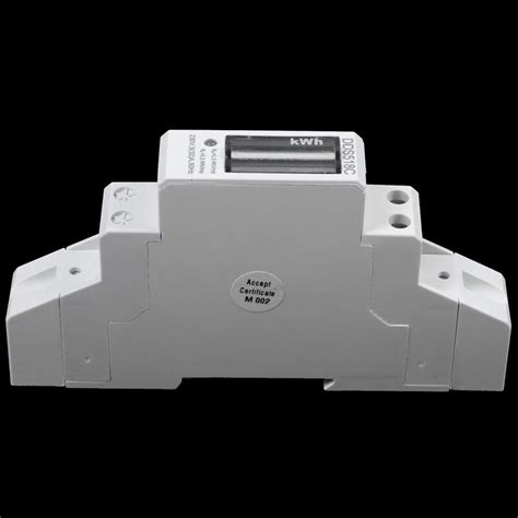 Din Rail Single Phase Analog Counter Electricity P Vicedeal